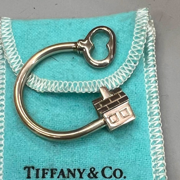 Tiffany & Co. | Jewelry | Tiffany Co Sterling Silver 925 House Home Key ...